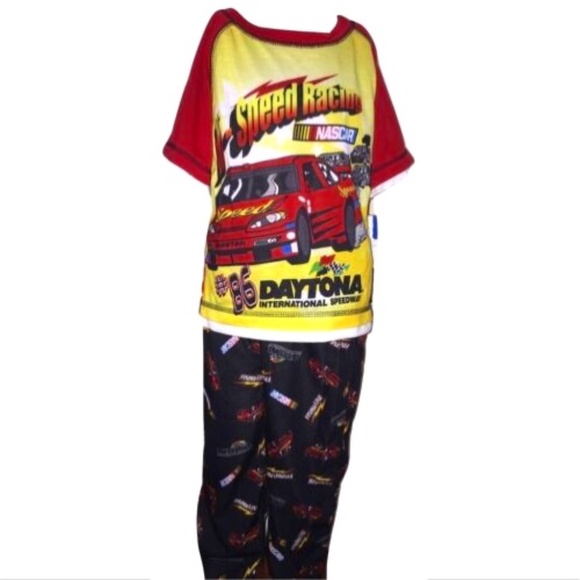 Nascar | Pajamas | Boys Nascar 2 Piece Pajama Set Size 45 | Poshmark